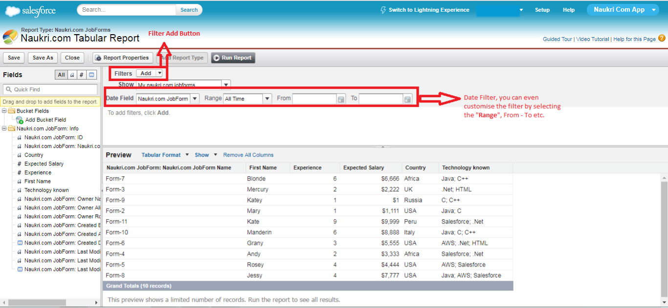 Learn How To Build Reports In Salesforce